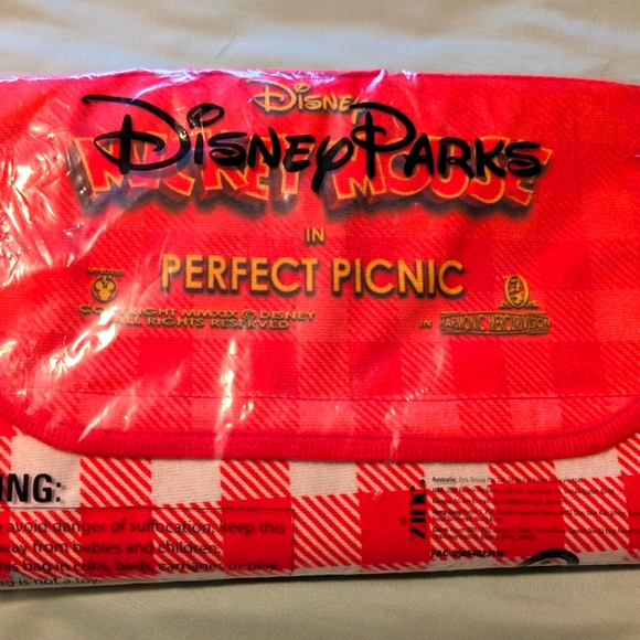 Disney | Other | Disney Parks Red Mickey Mouse Picnic Set | Poshmark